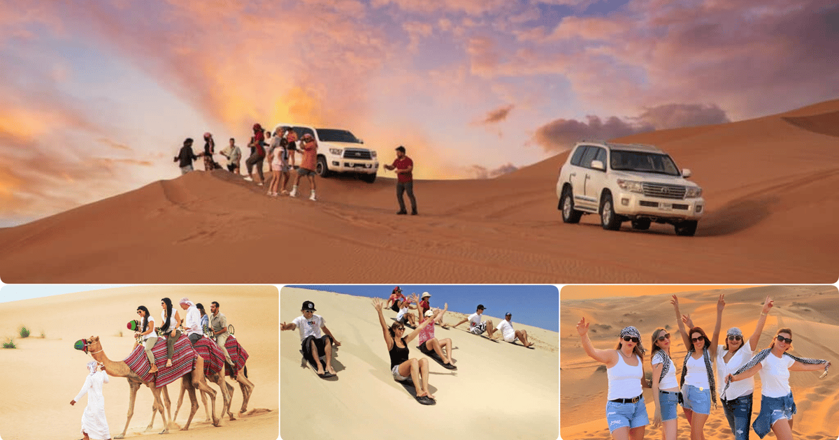 Doha: Wüstensafari, Dune Bashing, Sandboarding, Kamelritt | GetYourGuide
