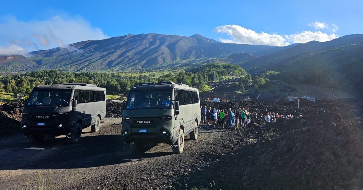 Mount Etna: North Upper Craters Guided Tour by 4x4 with Trek | GetYourGuide