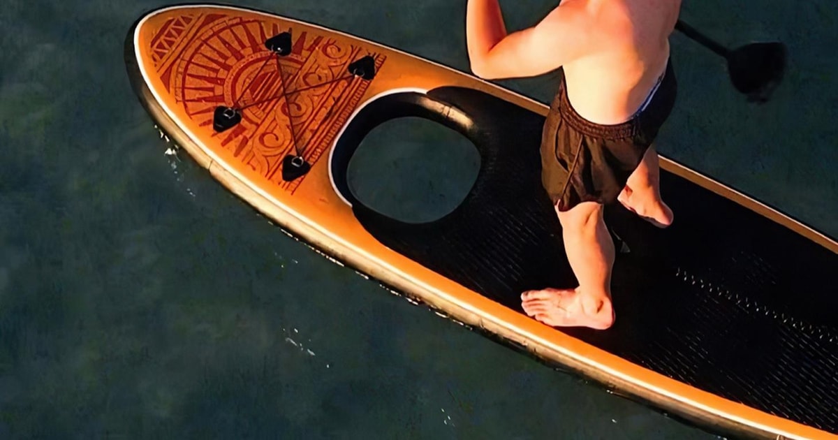 Transparent Paddle Board Rental (single-seater) | GetYourGuide