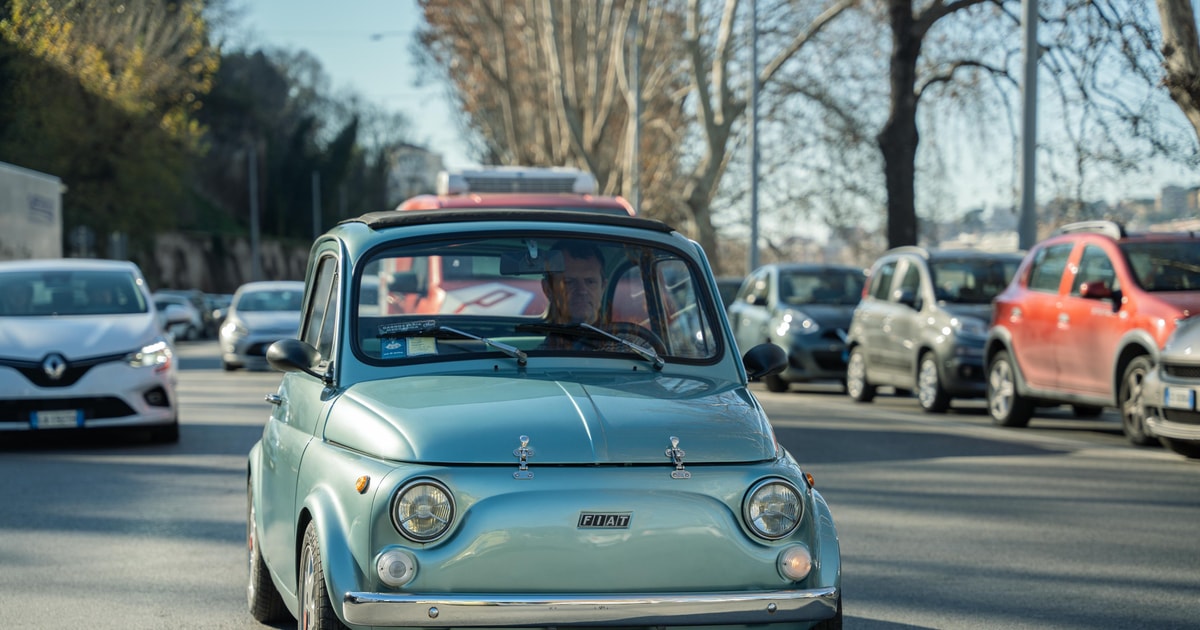 Drive Your Own Fiat 500: Rome City Tour | GetYourGuide