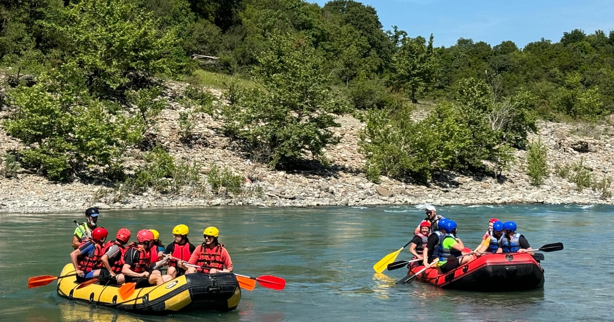 Permet: Rafting in Vjosa River National Park and Hot Springs | GetYourGuide