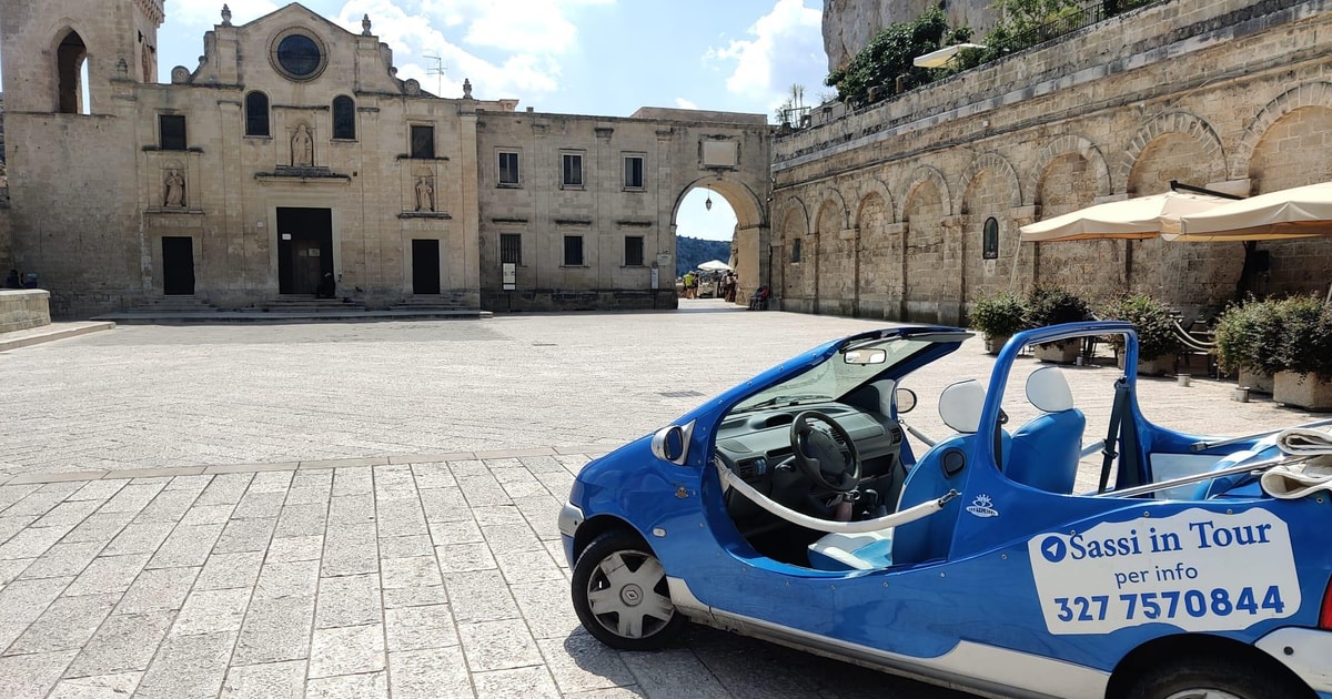 Sassi in Tour with Twingo cabriolet | GetYourGuide