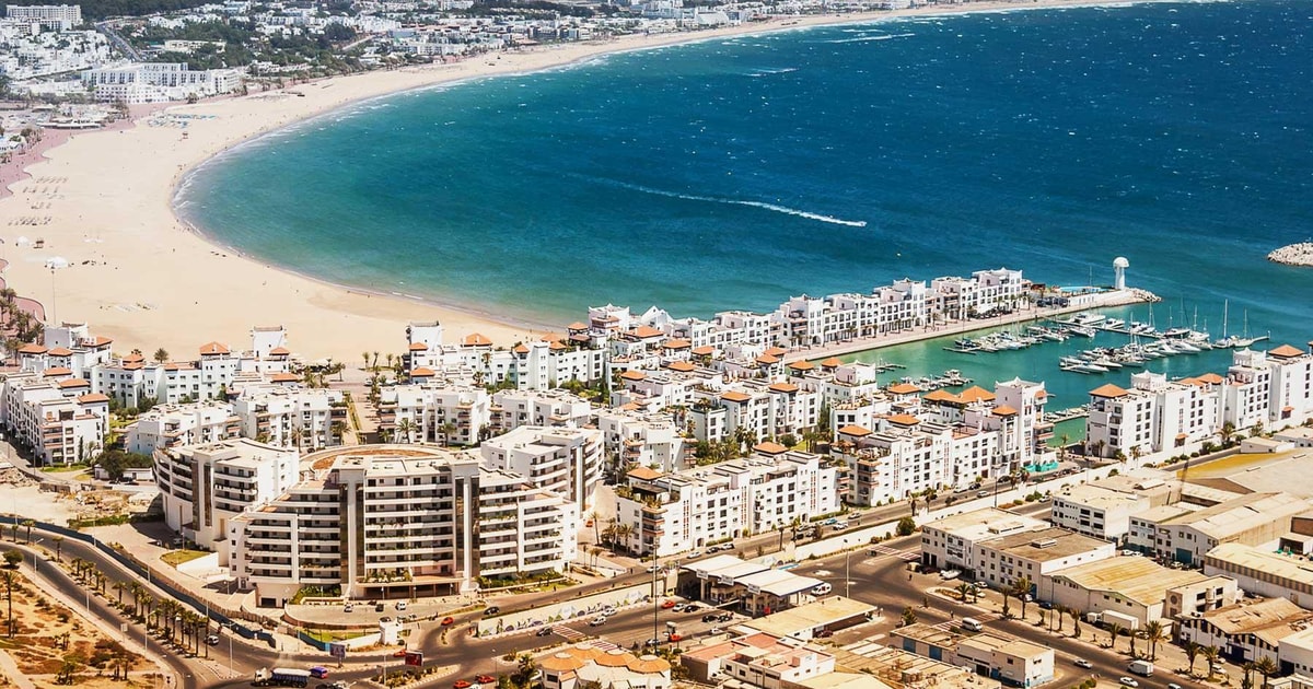 Von Marrakech aus: Tagestour nach Agadir mit Strand- und ...