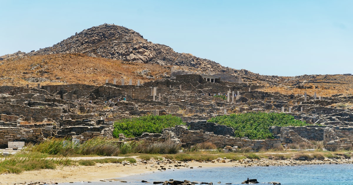 Mykonos Town: Archaeological Site of Delos Guided Day Trip | GetYourGuide