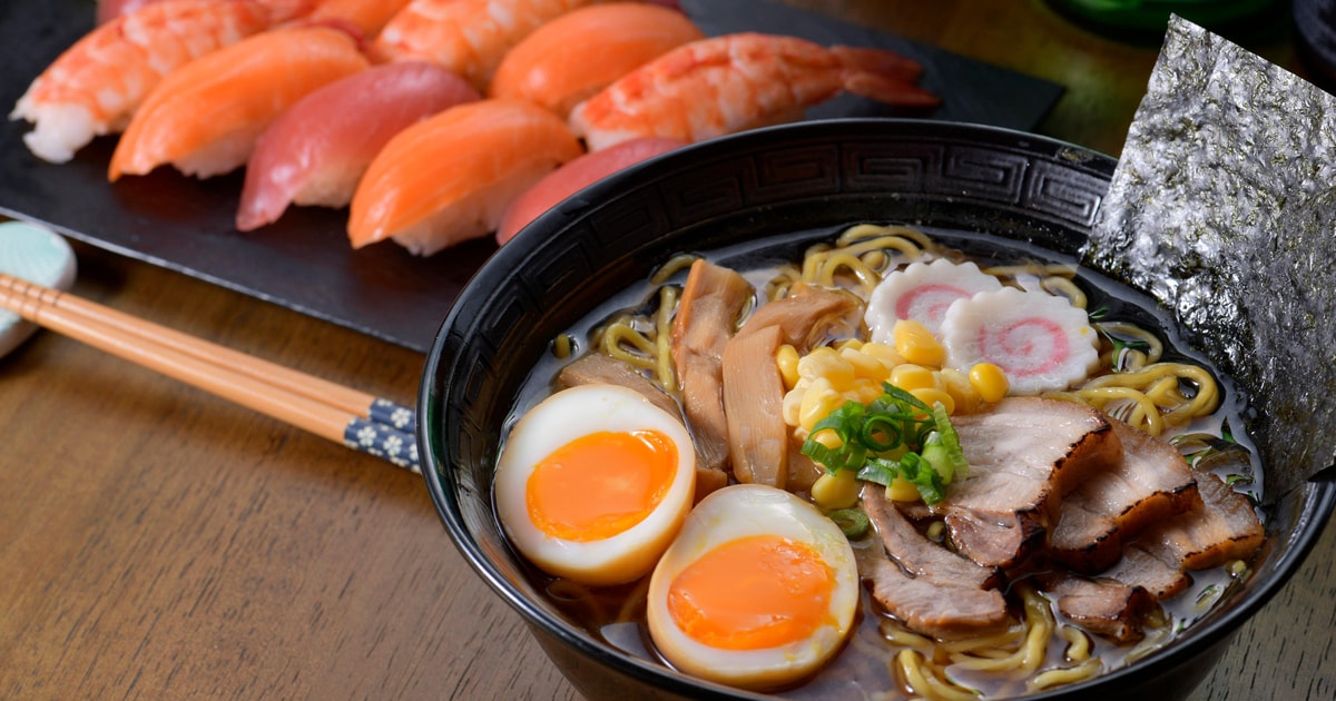 Tokyo: Sushi and Ramen Cooking Class with Sake Pairing Set | GetYourGuide