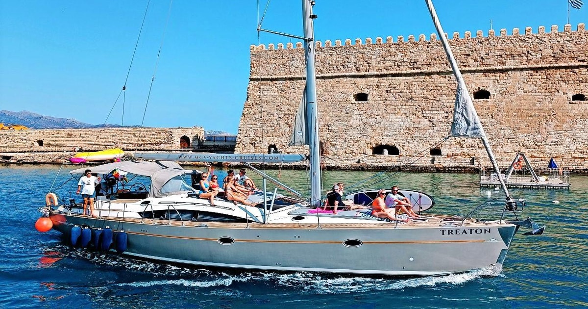 Heraklion: Ostrov Dia Luxusní výlet na plachetnici - až pro 14 hostů ...
