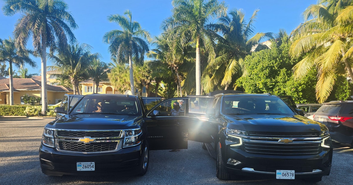 Providenciales Luxury Airport Transportation One-way | GetYourGuide