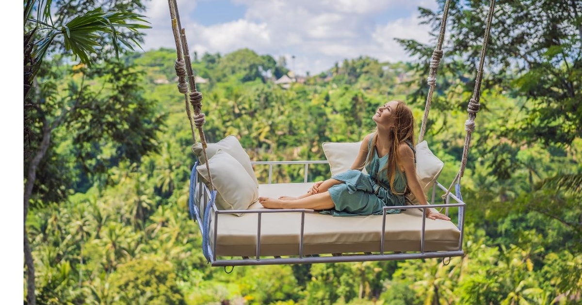 Bali: Ubud Monkey Forest, Tegalalang Rice Terrace & Swing | GetYourGuide
