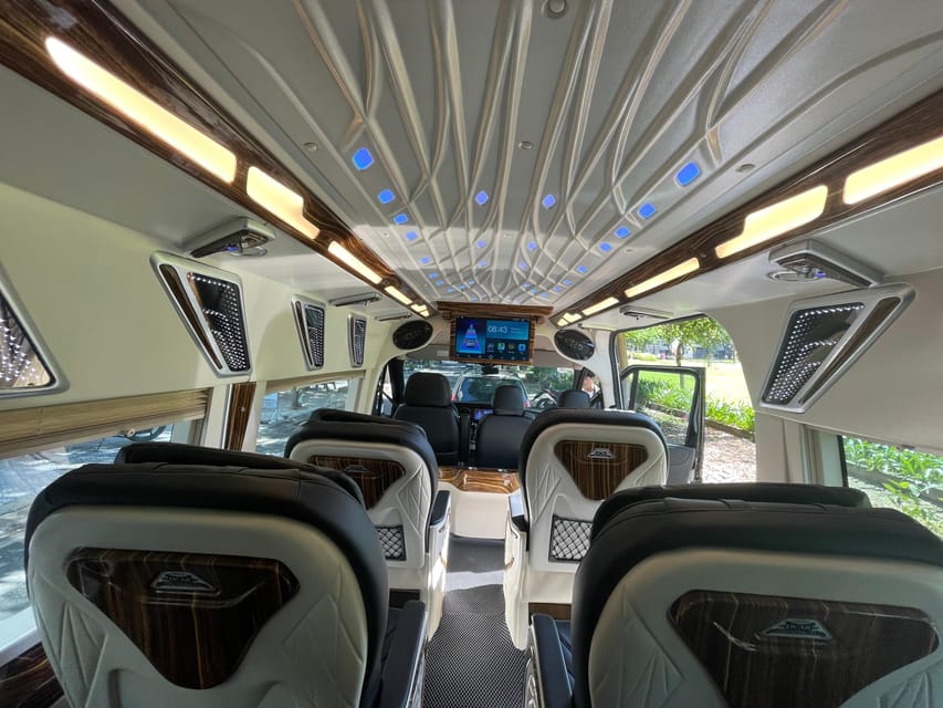 Da Nang or Hoi An Charter Vip Limousine 9 Seats Van Rental | GetYourGuide