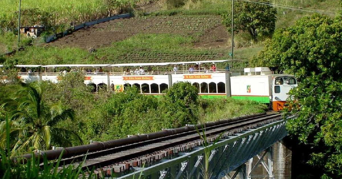 St. Kitts : Sugar Train with Pick Up & Drop-Off & Drinks | GetYourGuide