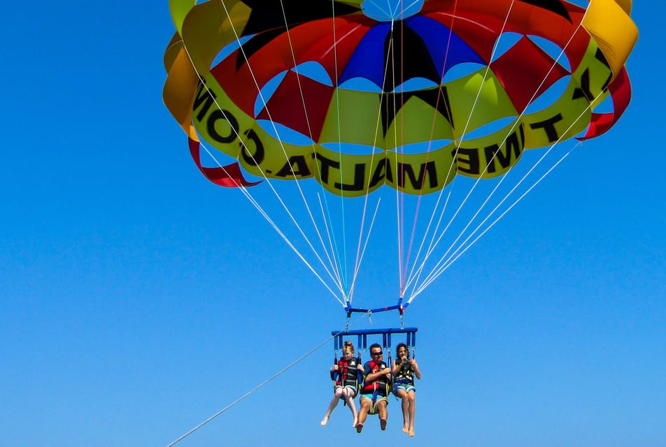 St. Julian's: Parasailing Flight with Photos and Videos | GetYourGuide