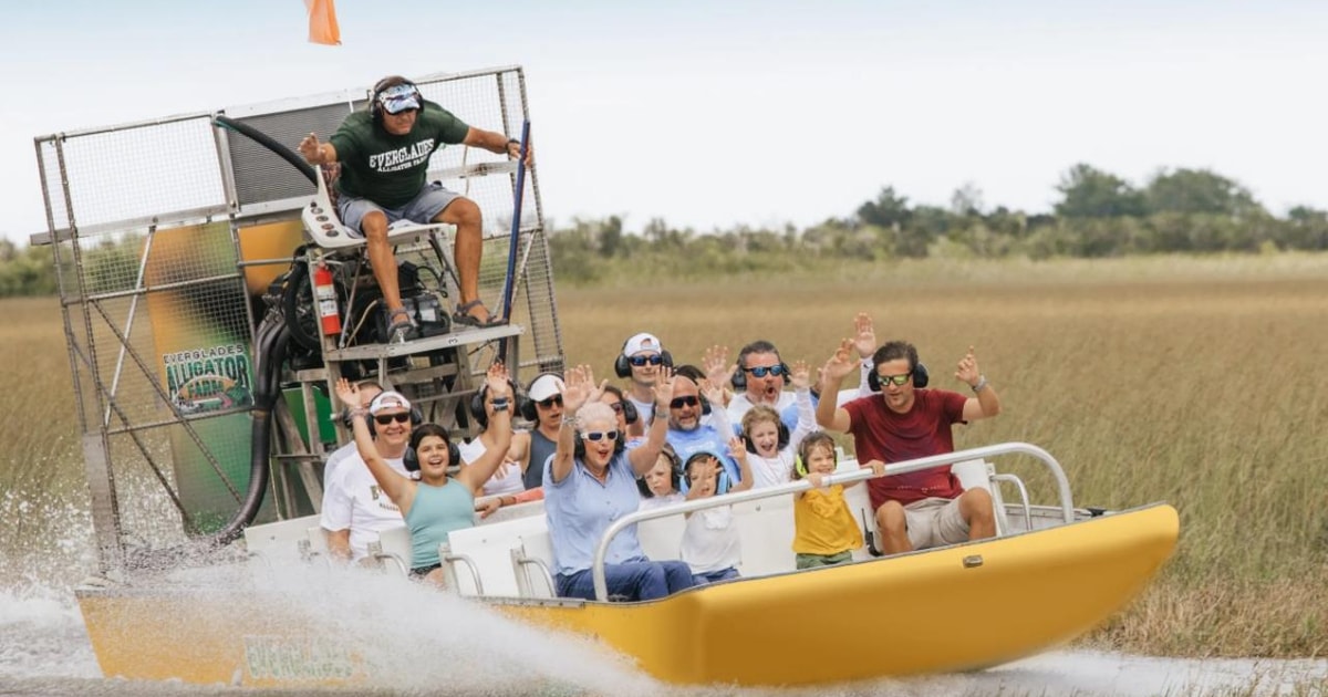 Homestead: Everglades Alligator Farm Entry and Airboat Ride | GetYourGuide