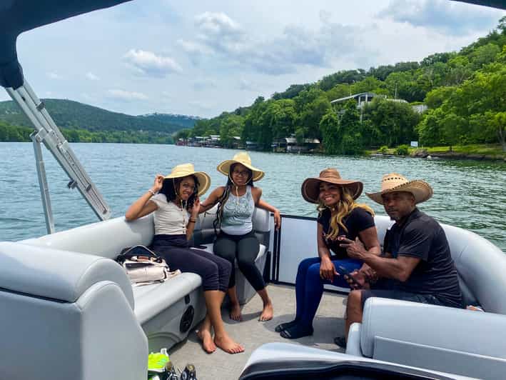 Austin: Lake Austin Private Boat Cruise - Full Sun Shading | GetYourGuide