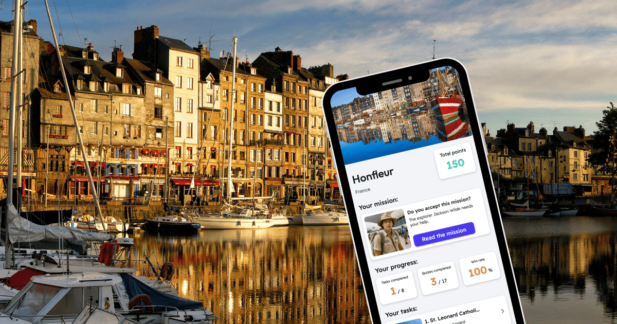 Honfleur: City Exploration Game and Tour on your Phone | GetYourGuide