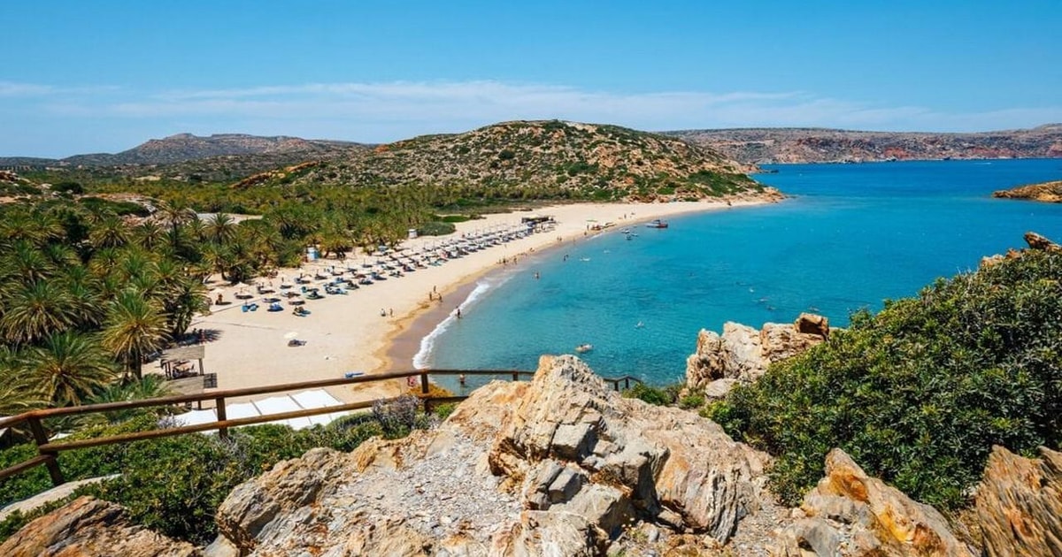 Kreta und die Region Heraklion: Direkte Tagestour zum Strand von Vai ...