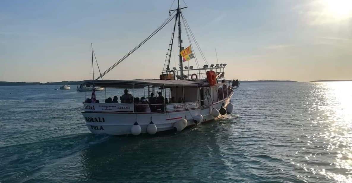 FAZANA PRIVATE Koralj Boat Tour Galebove stijene- NP Brijuni | GetYourGuide
