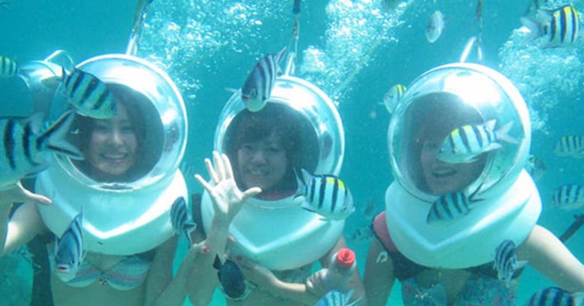 Bali : Sea Walker! Enjoy an underwater walk experience | GetYourGuide