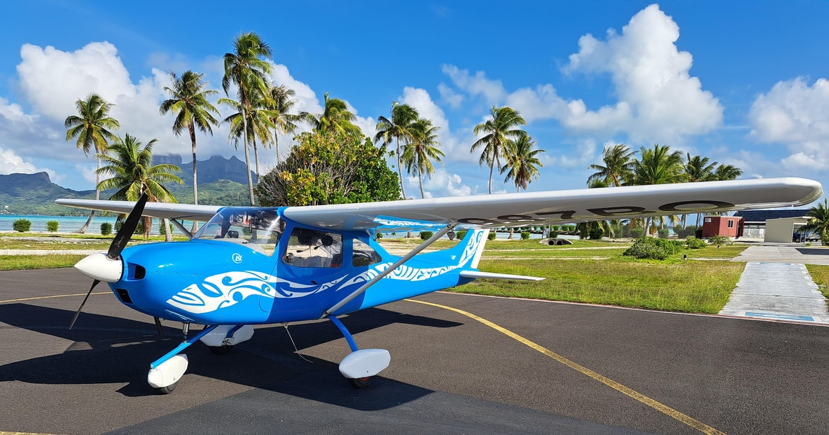 Raiatea: Bora Bora and Taha'a Private Scenic Flight | GetYourGuide