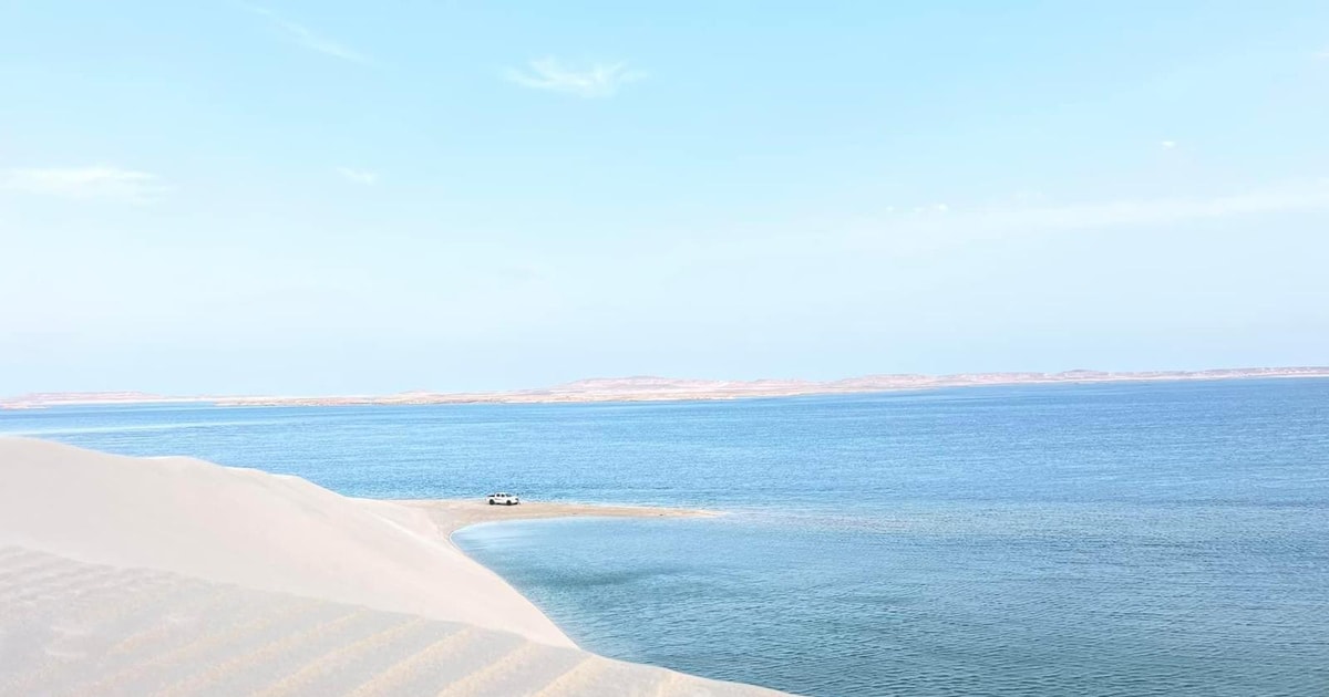 Doha : Inland Sea Desert Safari ,Camel Ride & Sandboarding | GetYourGuide