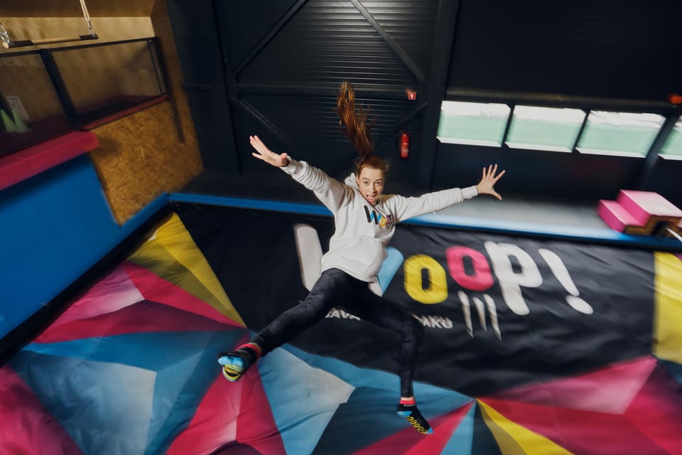 Woop! trampoline park: BTC Ljubljana, fun in the air | GetYourGuide