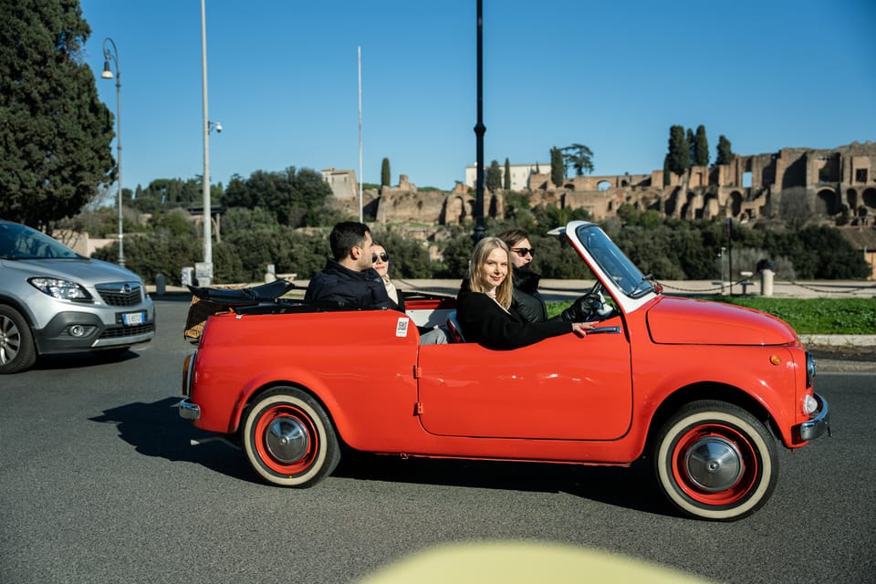 Rom: Selbstfahr-Abenteuer mit dem Fiat 500 Cabriolet | GetYourGuide
