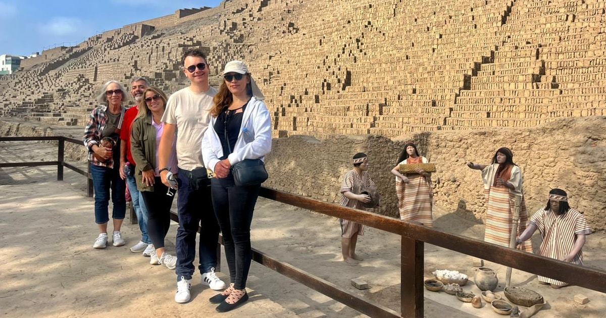 Lima: Huaca Pucllana Pyramide & Miraflores Tour + Abholung | GetYourGuide
