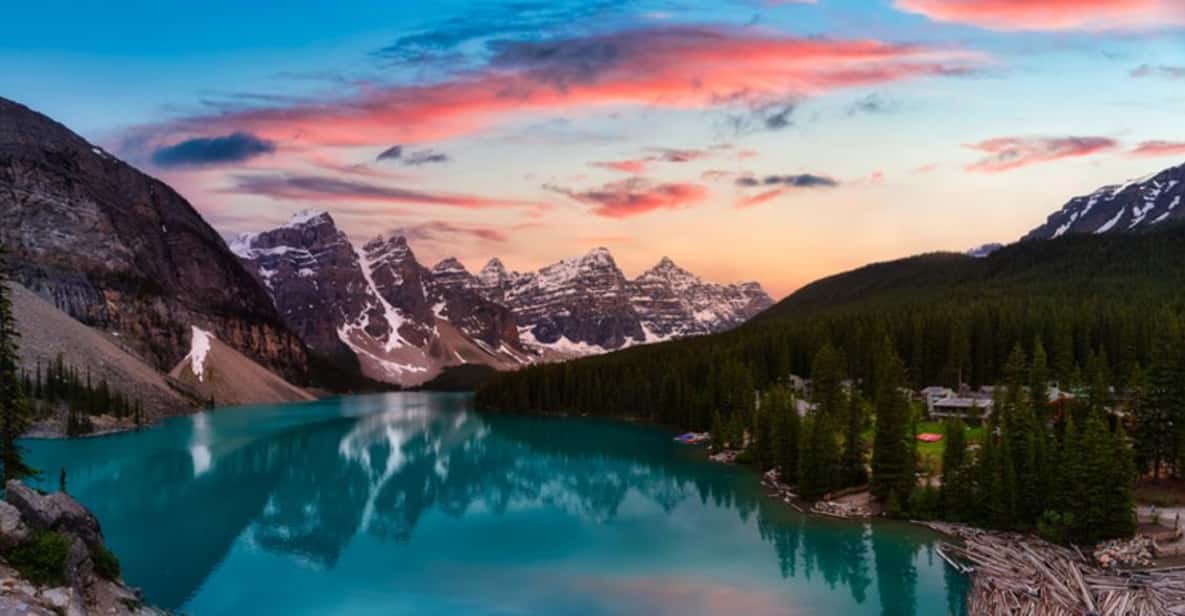 Sunset at Moraine Lake & Stargazing Tour from Canmore/Banff | GetYourGuide