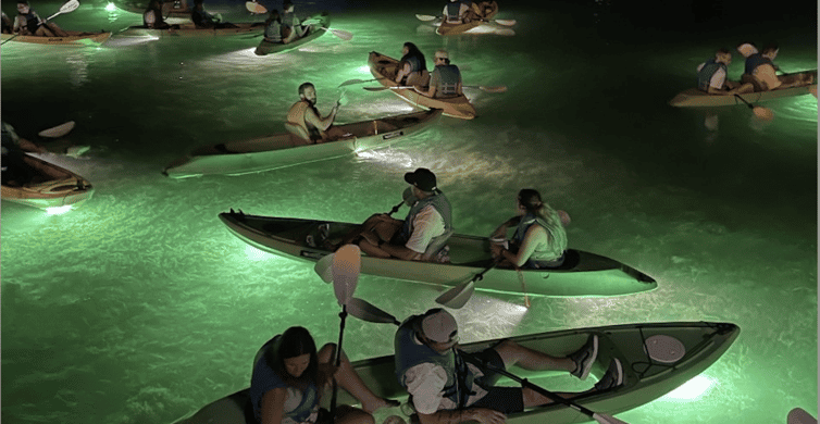 Clearwater Beach: Glass Bottom LED Kayak Night Tour | GetYourGuide