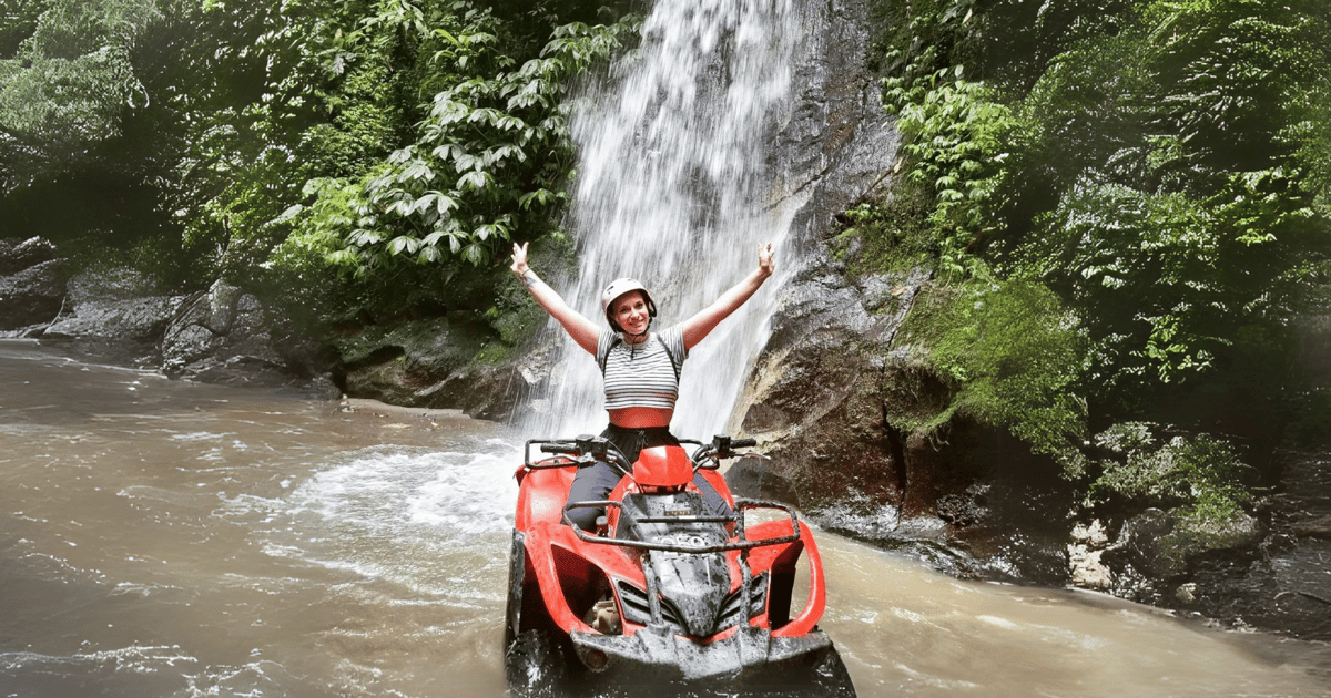 Bali Quad Bike with special track Waterfall & Long Tunnel | GetYourGuide