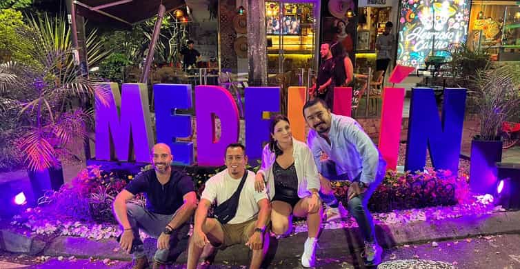 Medellin: Nightlife Tour with Rooftop Bars and Clubs | GetYourGuide