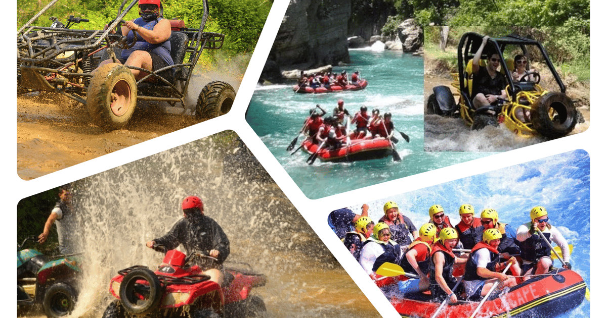 Von Alanya, Antalya, Kemer: Rafting und Buggy oder Quad Tour | GetYourGuide