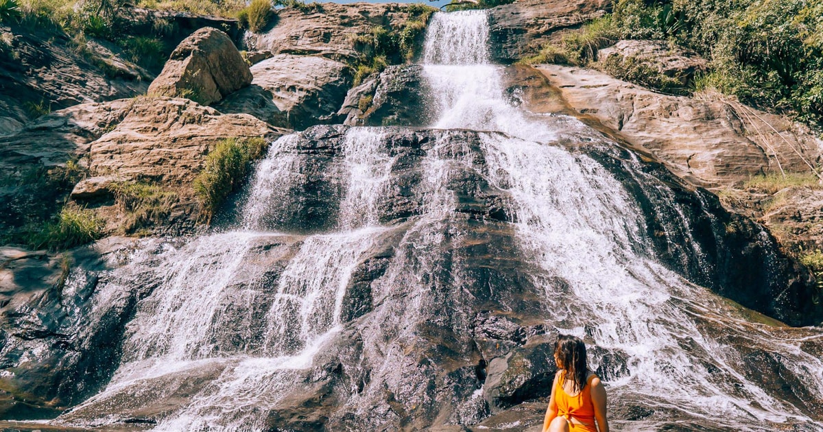 Ella to Buduruwagala & Diyaluma Waterfall Day Tour | GetYourGuide
