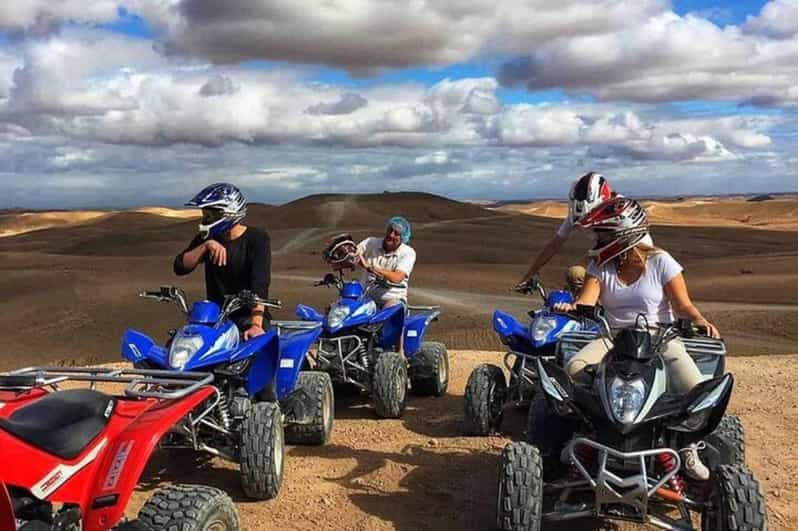 Marrakech: quad biking tour sunset agafay desert dinner show | GetYourGuide