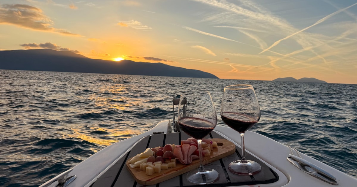 Vlora: Sunset Boat Tour with Wine and Local Fruits | GetYourGuide