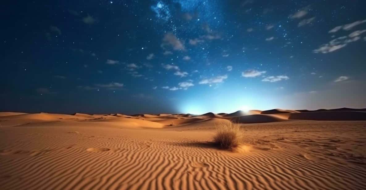 Doha Night Desert Safari Stargazing i przejażdżka na wielbłądzie ...