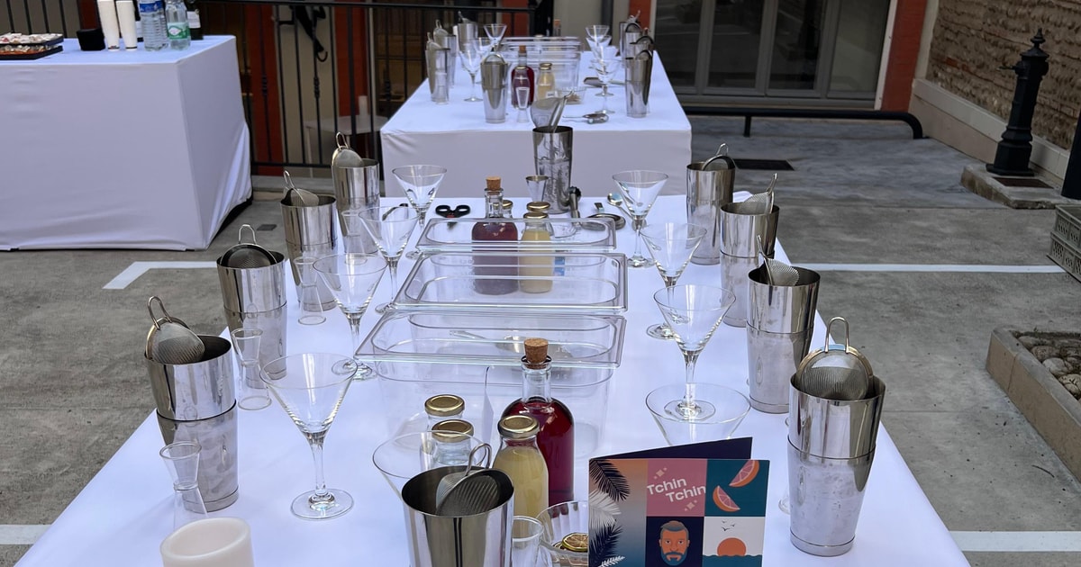 Toulouse: Come and let a mixologist guide you in a creative workshop ...