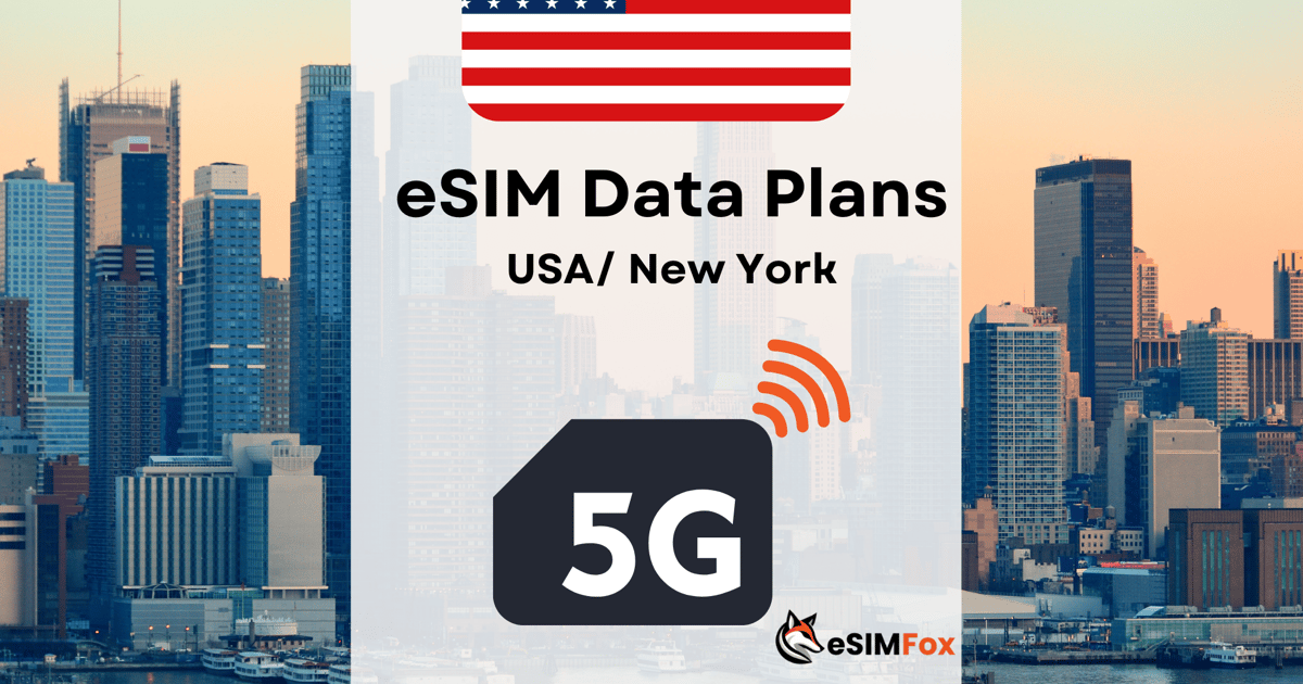 NYC : eSIM 4G/5G Internet Data Plan for USA | GetYourGuide