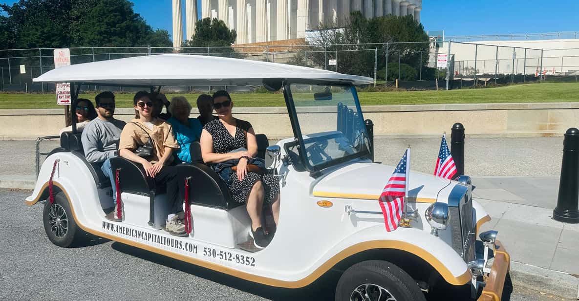 DC: Monumenter og National Mall guidet tur med elektrisk vogn ...