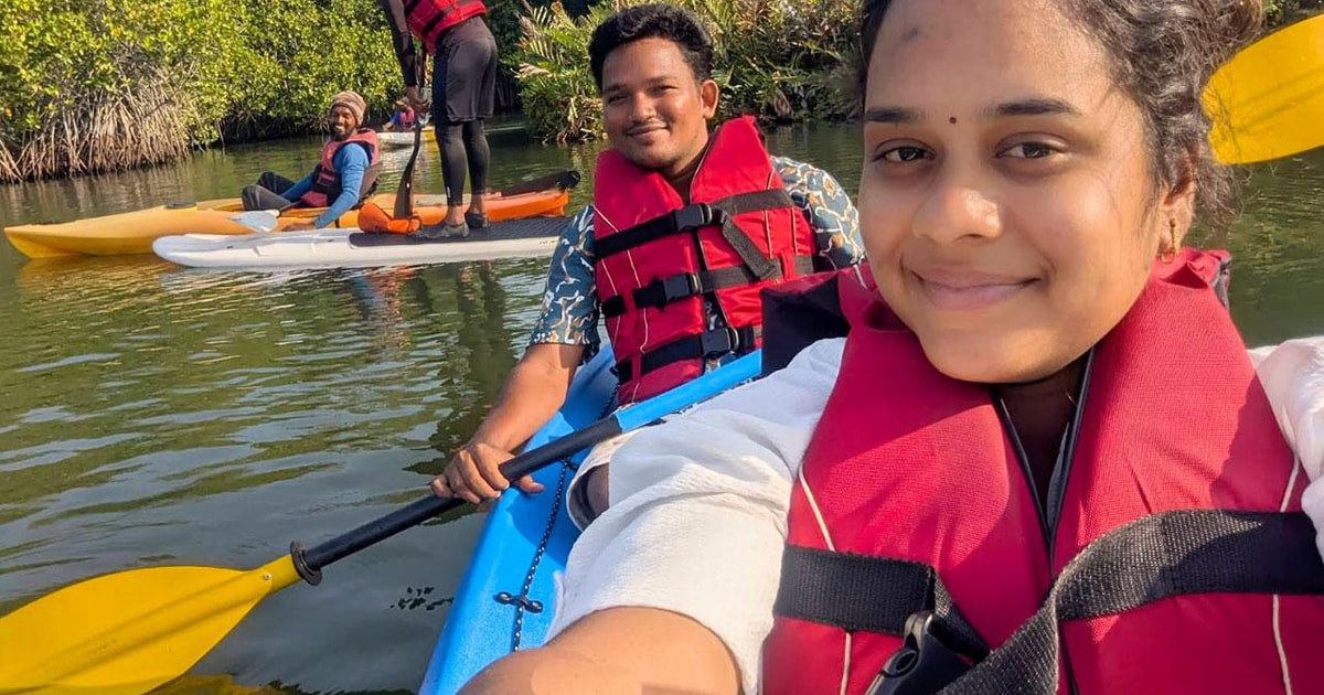 Varkala Mangrove Backwater Kayaking Trip from Trivandrum | GetYourGuide