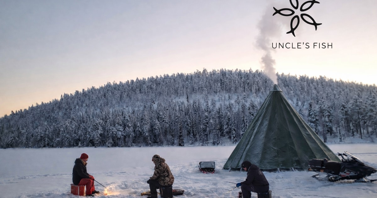 Rovaniemi: Ice Fishing, Sledding, and Net Fishing Tour | GetYourGuide