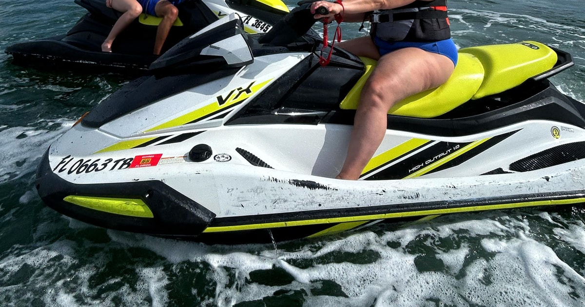 Miami Beach: Jet Ski Rental with Included Boat Ride | GetYourGuide
