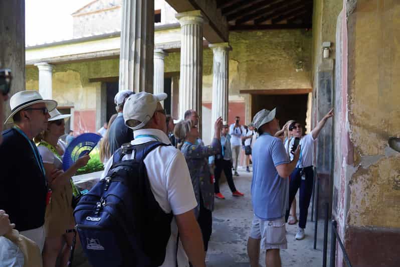 From Sorrento: Pompeii & Vesuvius Tour by Boat with Lunch | GetYourGuide