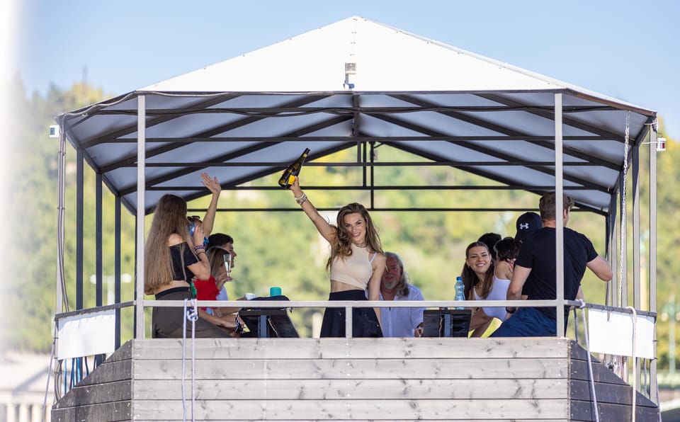 Prague: Private Cycle Boat River Tour with Beer or Prosecco | GetYourGuide