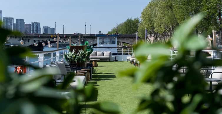 Theo Boat/Paris : Lunch Cruise on the Seine with rooftop | GetYourGuide