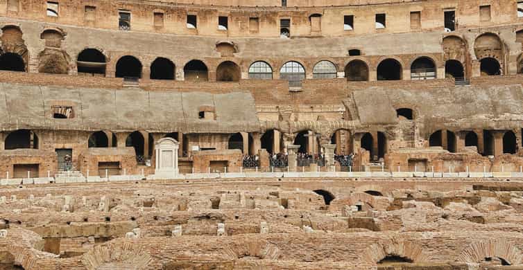 Colosseum Belvedere Attic ticket with multimedia video | GetYourGuide