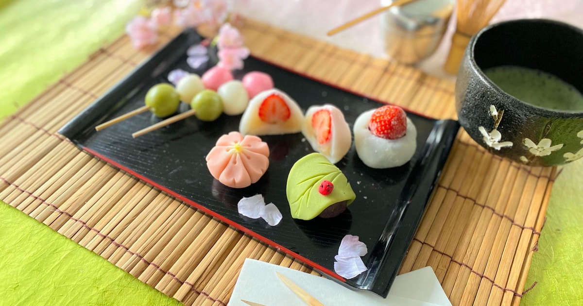 Tokio: workshop mochi en nerikiri maken met matcha-proeverij | GetYourGuide
