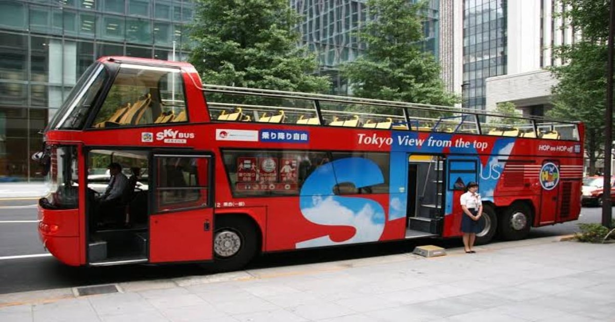 Tokyo: Hop-On Hop-Off Bus Tour | GetYourGuide