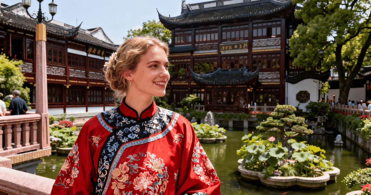 Step into Old Shanghai: Traditional Costume & Tea Experience | GetYourGuide