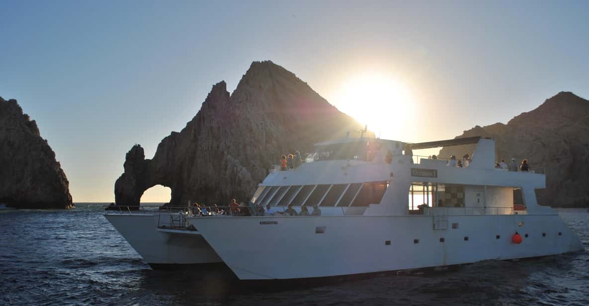 Cabo San Lucas: Sunset Dinner Cruise with Domestic Open Bar | GetYourGuide