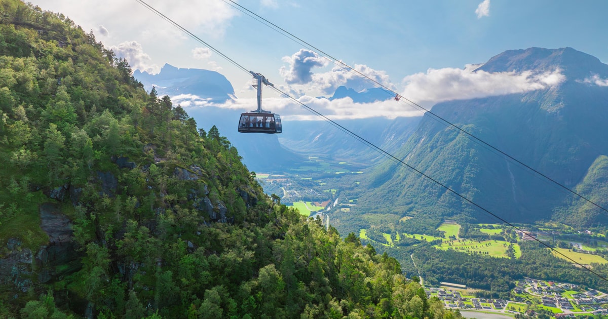 Åndalsnes: Hin- und Rückfahrt mit der Seilbahn | GetYourGuide